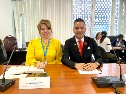 Jonathan Zambrano cumplió su anhelo de ser Asambleísta por un día